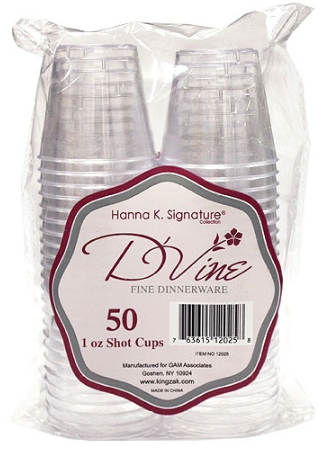 Mini Shot Transparente 1 Oz. D´vine – Importadora CANMEX