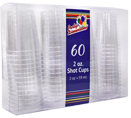 Shot 2 Oz. Transparente (Línea PD) – Importadora CANMEX